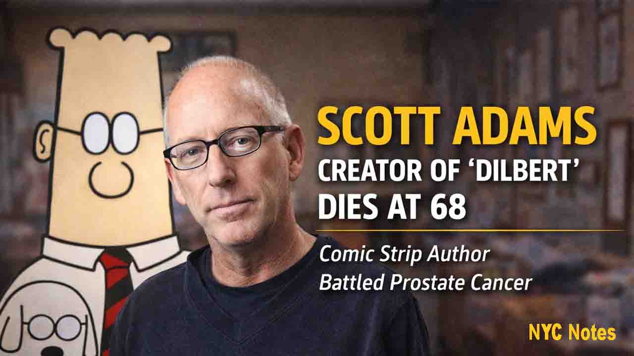 Scott Adams, “Dilbert” Comic Strip Creator, Dies at 68